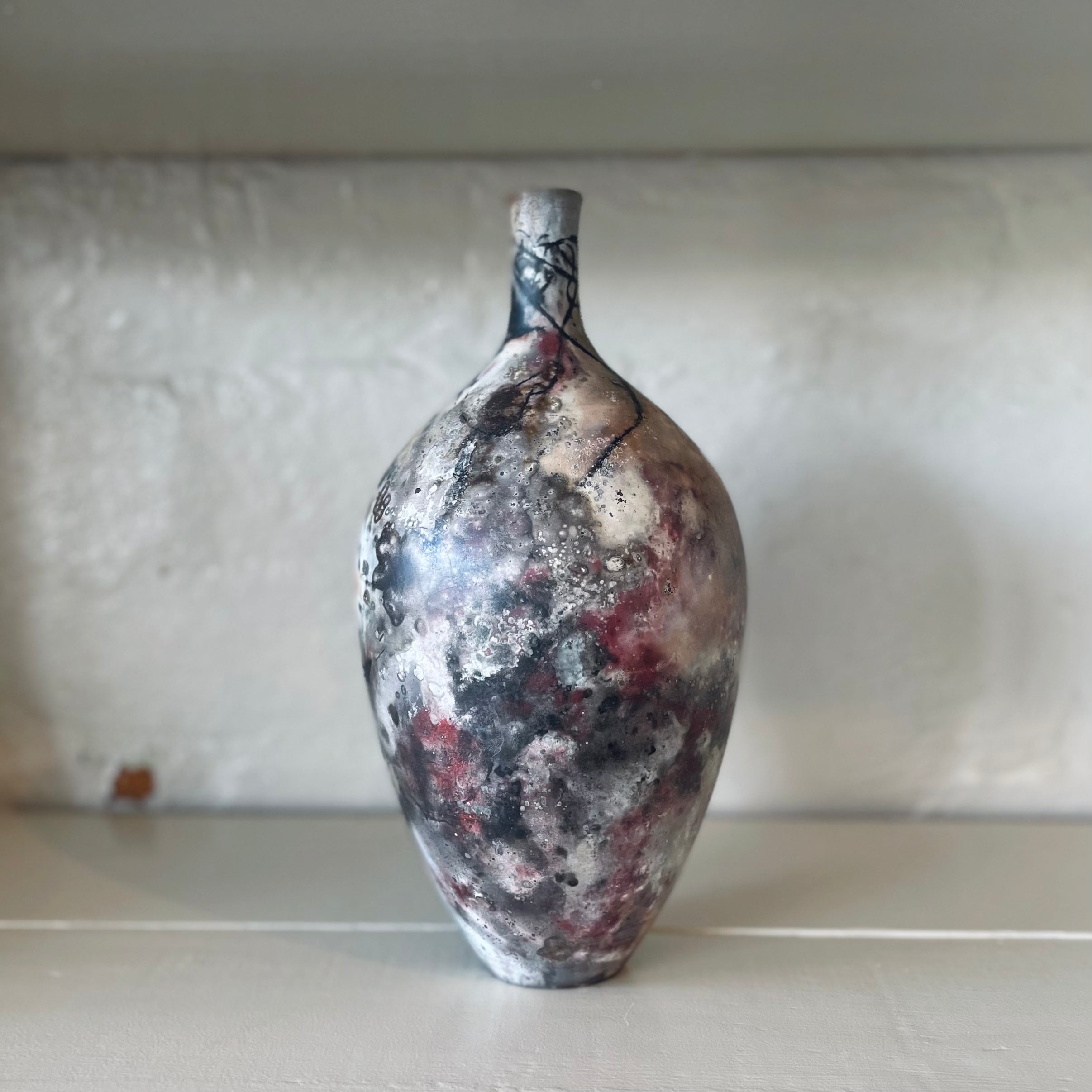 Pit Fired Vase – The Red Mill Store